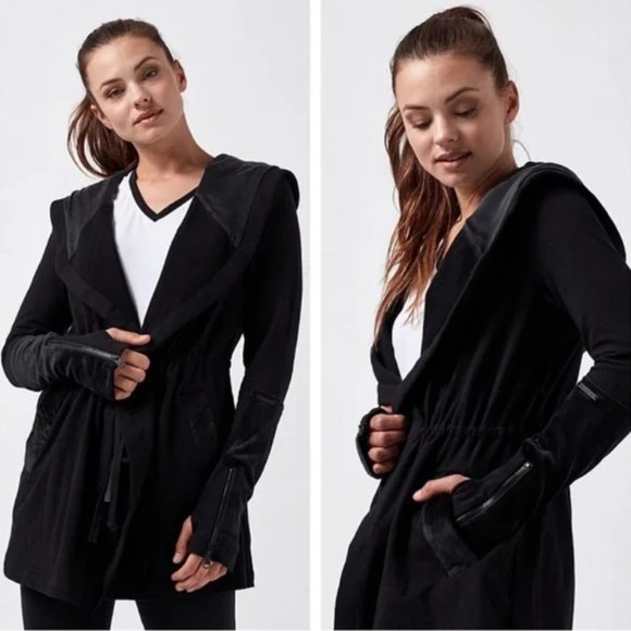 blanc noir | Jackets & Coats | Blanc Noir Traveler Hooded Jacket | Poshmark